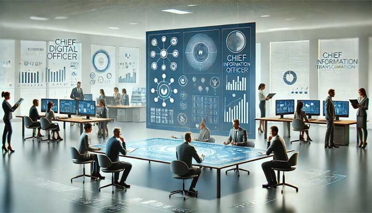 デジタルトランスフォーメーションにおける重要なポジション、CDO、CIO、CTOの役割解説 | はじめてのIT化、DXならアカリンク