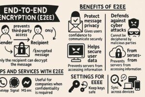 エンドツーエンド暗号化(E2EE)とは？仕組みとセキュリティを紹介 | はじめてのIT化、DXならアカリンク